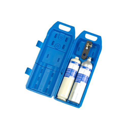 Dräger Carrying case for 2 test gas cylinders – Industrial Safety Services