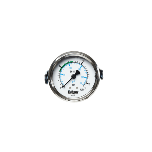 Dräger Pressure gauge 0-16 bar – Industrial Safety Services